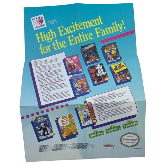 Video Games & Consoles | Hi Tech Expressions Nintendo Promo Flyer 199s ...